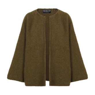 Cortana Hana Jacket - - Knitwear - Damen - Gr&uuml;n - M