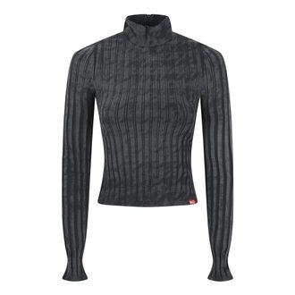 Diesel Damen, Strickwaren, Grau, XSGr&ouml;&szlig;e