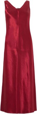 Max Mara Femme, Robes, Rouge, Taille: 38 FR Midi Dress