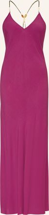 BA&SH Ba&Sh Kleid Hany Mit Schmucksteinen lila