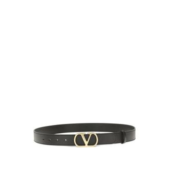 Valentino Garavani VLogo Signature G&uuml;rtel - - Accessories - Damen - Schwarzk - 70 CM