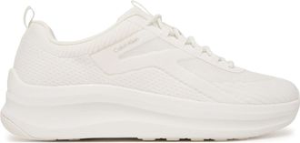 Calvin Klein Sneakers Calvin Klein Andrea - Chunky Ck Stripe Runner Trainers HM0HM02158 Wei&szlig;