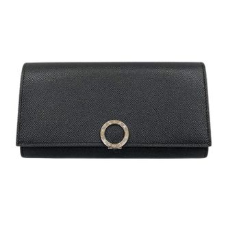 Bulgari Portefeuille long (bi-pli) Pre-owned - Femme - Pre-owned - Noir - Taille: ONE Size