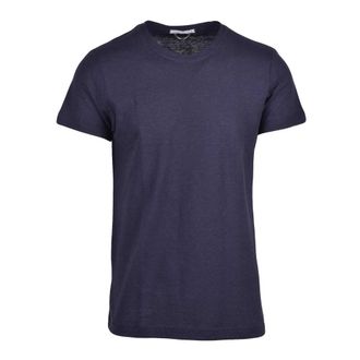 Daniele Alessandrini Homme, Tops, Bleu, Taille: S T-Chemises