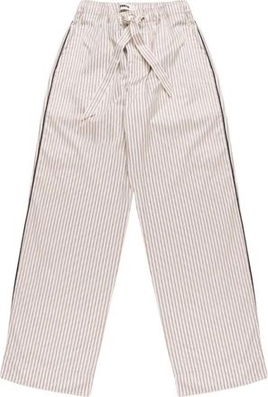 Tekla Femme, Pantalons, Blanc, Taille: 36 FR Pantalon de Pyjama Rayé