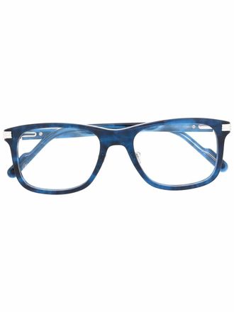 Cartier lunettes de vue &agrave; monture carr&eacute;e - Bleu