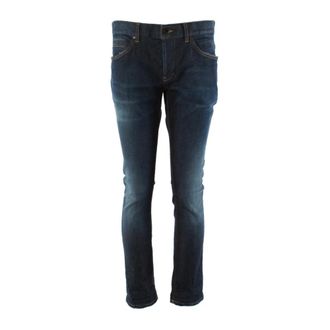 Dondup Homme, Jeans, Bleu, Taille: W34 Jeans Slim-fit