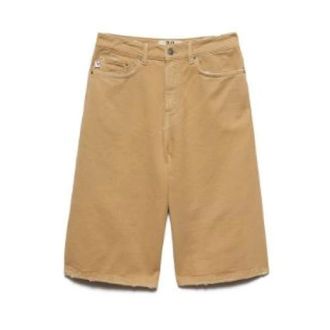 Aniye By Femme, Shorts, Beige, Taille: W25 Distressed Leopard Shorts