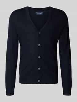 Christian Berg Strickjacke mit V-Ausschnitt