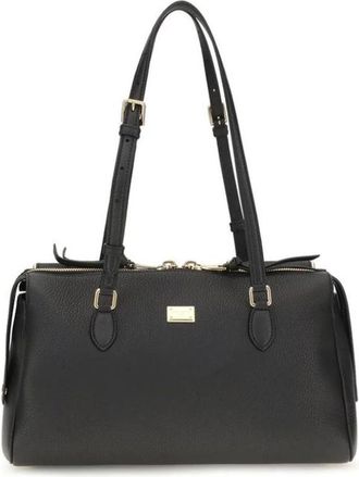 Dolce & Gabbana Sac &agrave; main structur&eacute; &agrave; poign&eacute;e sup&eacute;rieure - Femme - Sacs - Noir - Taille: ONE Size