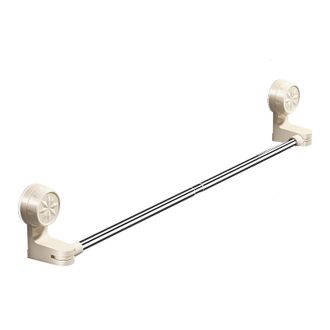 Generico Handtuchhalter: Edelstahlstange, Badezimmer-Aufh&auml;nger ohne Bohren, platzsparendes Teleskop-Design, einfache Installation f&uuml;r Schlafzimmer, Kochen