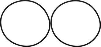 Hemobllo Nylon Dichtungsringe f&uuml;r Barhockerfu&szlig; 2 St&uuml;ck Runde Barhocker Basis 38,5cm rutschfeste Bodenschutz M&ouml;beldichtung aus Robustem Nylon Einfach zu Montier