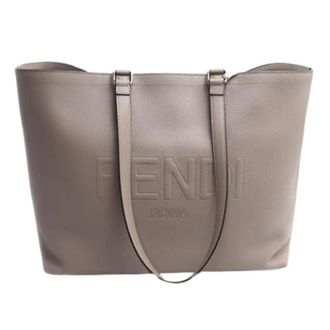 Fendi Pre-owned Ledertasche - - Pre-owned - Damen - Grau - ONE SIZE
