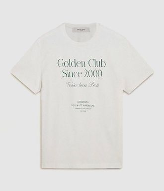 Golden Goose Tee-shirt Homme Golden Artic Wolf
