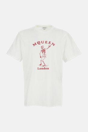 Alexander McQueen Skelett-t-shirt