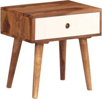 vidaXL Nachttisch Massivholz Akazie 45x30x45 cm Vidaxl