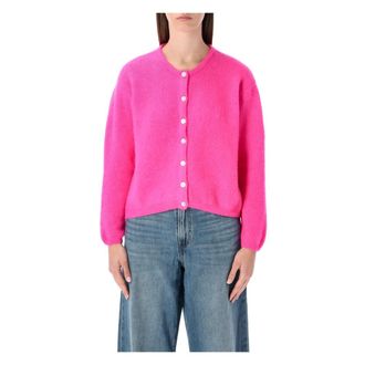 American Vintage Damen, Strickwaren, Rosa, MGr&ouml;&szlig;e