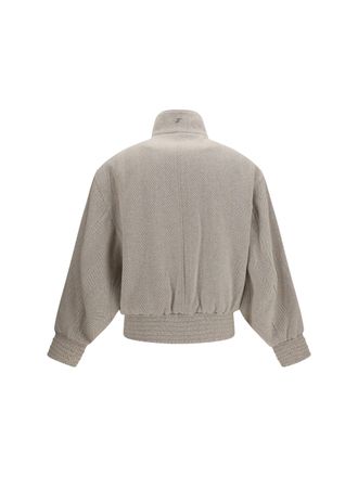 Jacquemus Bomber Jacket - White