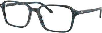 Ray-Ban unisex, Accessoires, Bleu, Taille: 54 MM Raimond Rx5431 Optical Frame