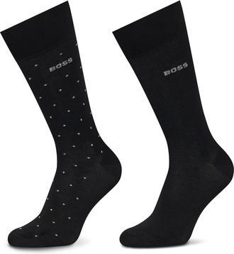 HUGO BOSS Lange Socken BOSS 50567850 Schwarz