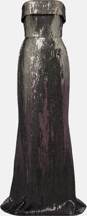 Elie Saab Robe mit Pailletten