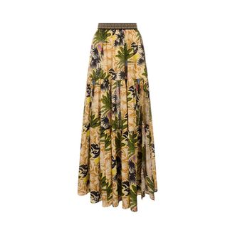 Anjuna Femme, Jupes, Vert, Taille: 42 FR Adele Maxi Skirt