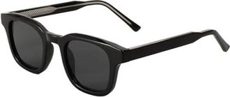 Generic Lunettes De Soleil &Agrave; Monture Carr&eacute;e For Hommes Et Femmes, For Lext&eacute;rieur, &Agrave; La, For Photos De Vacances(Black)