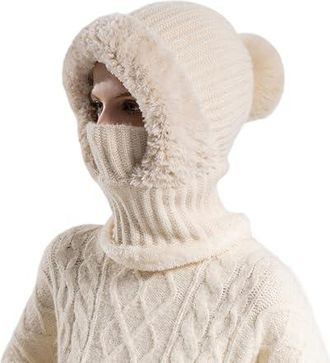Generic &Eacute;charpe dhiver &agrave; capuche | Chaud coupe-vent par temps froid, masque de cou pour lhiver | pour voyage, aventure, trajet, randonn&eacute;e, ski, anniversaire, 