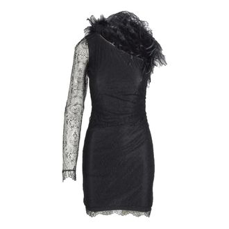 Patrizia Pepe Elegantes Abendkleid - - Dresses - Damen - Schwarzk - M