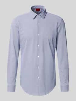 HUGO BOSS Slim Fit Businesshemd aus leichtem Stretch-Material Modell KENNO