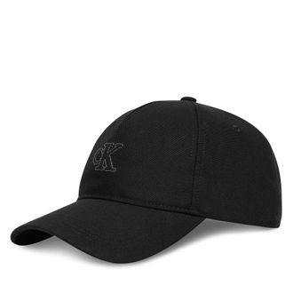 Calvin Klein Cap Calvin Klein Monogram Deboss Canvas Baseball LV04G5027G Schwarz