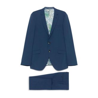 Etro Einreiher-Anzug - - Suits - Herren - Blau - M