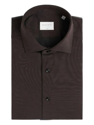 Xacus chemise &agrave; boutonni&egrave;re sur le devant - Marron