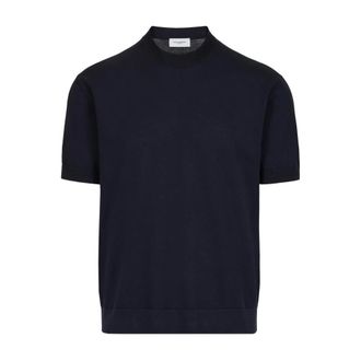Paolo Pecora Homme, Tops, Bleu, Taille: XL T-shirt &agrave; col rond &agrave; manches courtes