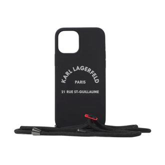 Karl Lagerfeld RSG Coque Cordon - Homme - Accessoires - Noir - Taille: ONE Size