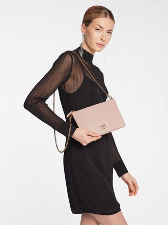 Pinko Handtasche Pinko Flat Classic PE 23 PCPL 100455 A0F1 Rosa