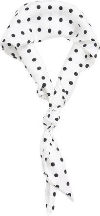 Moschino Tücher & Schals - Printed foulard - Gr. unisize - in Weiß - für Damen