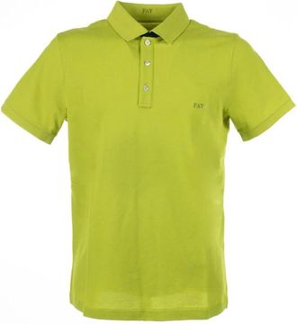 Fay Homme, Tops, Vert, Taille: M Stretch Polo