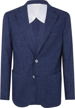 Barba Homme, Costumes, Bleu, Taille: 2XL Bactive Mono Jacket