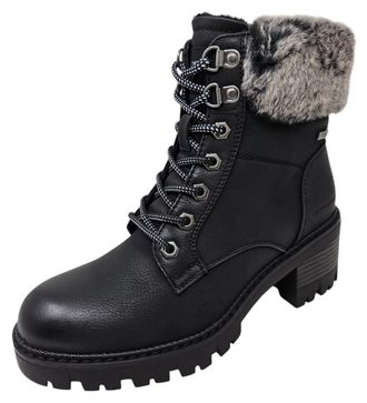 Tom Tailor Tom Tailor Damen 8490130003 Mode-Stiefel, Black, 40 EU