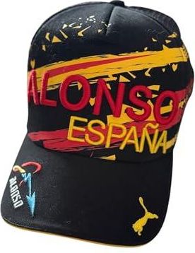 Puma Ferrari Alonso Espa&ntilde;a Casquette de baseball avec dos en maille Noir Taille unique