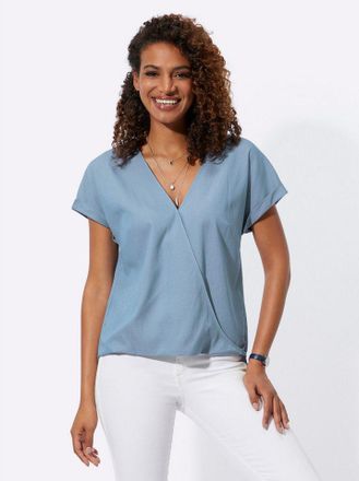 Witt Klassische Bluse Schlupfbluse Kurzarm