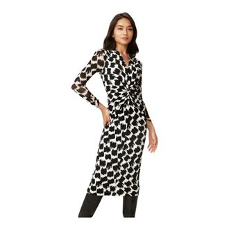 Diane Von F&uuml;rstenberg Libra Midikleid - - Dresses - Damen - Mehrfarbig - S