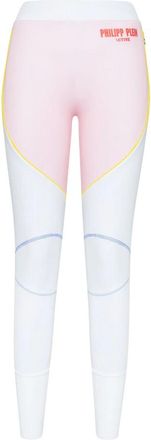 Philipp Plein Femme, Pantalons, Multicolore, Taille: 42 FR Sport Leggings