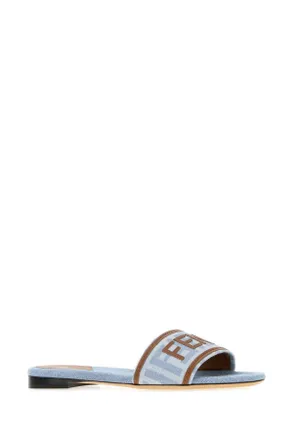 Fendi Sunshine Slipper - Blue