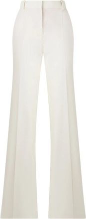 Alberta Ferretti Elegante ausgestellte Hose - - Trousers - Damen - Wei&szlig; - S