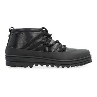 Volta Trekking-Stil Mid-Top Sneakers - - Shoes - Damen - Schwarzk - 39 EU