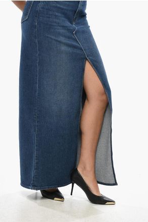 Mother Denim THE BOMBSHELL Maxi Skirt with Frontal Split size 27