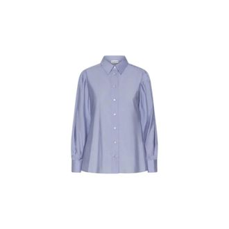 Marella Femme, Blouses et Chemises, Bleu, Taille: 40 FR Camicia- Orlaya