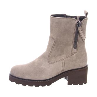 Gabor Stiefelette mit Blockabsatz - - Shoes - Damen - Beige - 38 EU